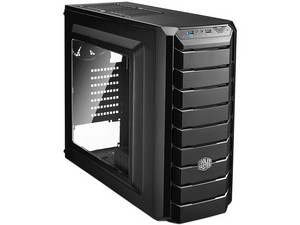 Gabinete Mid Tower Cooler Master CMP 500, ATX, (sin fuente de poder).