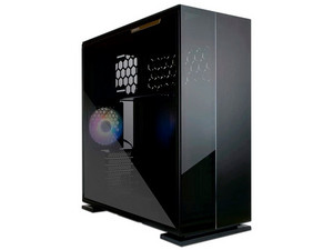 Gabinete InWin 315, Mid-Tower, E-ATX, (sin fuente de poder). Color Negro.