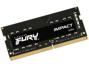 Memoria SODIMM Kingston Fury Impact, DDR4 PC4-25600 (3200MHz), CL20, 8GB