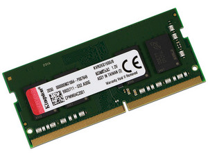 Memoria SODIMM Kingston DDR4 PC4-21300 (2666MHz), CL19, 8GB. Empaque Abierto, Producto con ...