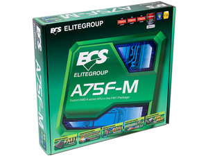 T. Madre ECS A75F-M, Chipset AMD A75 FCH, Soporta: AMD A8/A6/A4 de ...