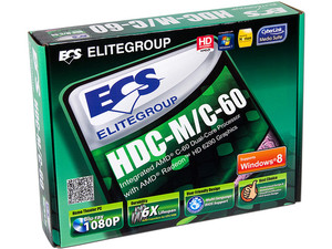 T. Madre ECS HDC-M /C-60, Procesador Integrado AMD C-60 (1.0 GHz ...