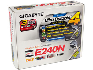 T. Madre Gigabyte E240N, Chipset AMD A45 FCH, Procesador Integrado AMD ...