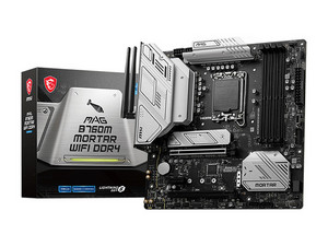 T. Madre MSI MAG B760M MORTAR, Chipset Intel B760M, Soporta: Intel 12a y 13a Generación de ...