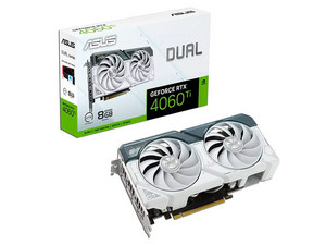 Tarjeta de Video NVIDIA GeForce RTX 4060 Ti ASUS Dual White, 8GB GDDR6 ...