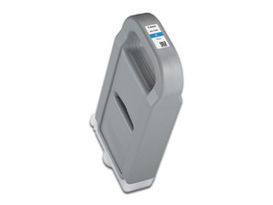 Cartucho de Tinta Canon Pigmentada PFI-710C, 700ml. Color Cian.