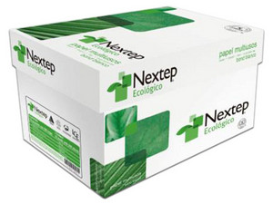 Papel Nextep Ecológico Carta 95 Blancura Caja Con 5000 Hojas