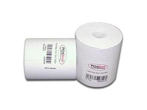 Rollo de Papel Térmico POSline de 76 x 70mm, 1 pieza. Color Blanco.