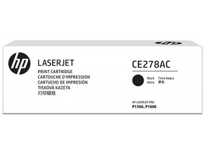 Cartucho de Tóner HP 78A, Negro, Modelo: CE278AC.