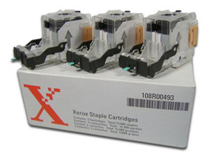 Paquete de grapas Xerox 108R00493, 3 paquetes de 5000 grapas.