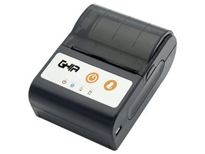 Mini Impresora térmica móvil Ghia PR-2143, USB, Bluetooth, Serial.