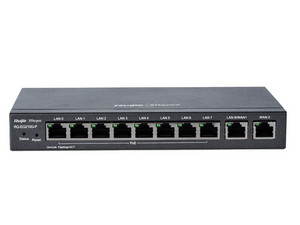 Router Administrable en la nube Ruijie RG-EG210G-P de 10 puertos ...