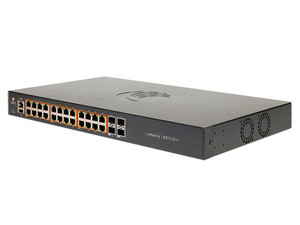 Switch Cambium Networks cnMatrix EX1028, 24 Puertos RJ-45 10/100/1000, 4 Puertos SFP, Color Negro.