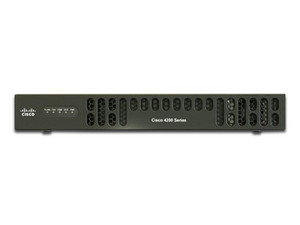 Router Cisco ISR 4221 con 4 puertos Ethernet, USB, 1U.