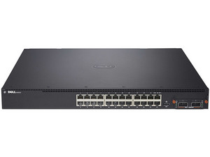 Switch DELL N4032F de 24 puertos Gigabit Ethernet, hasta 640Gbps.