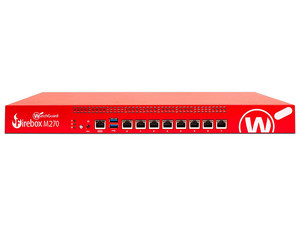 Dispositivo Firewall WatchGuard Firebox M270 para hasta 500 usuarios.