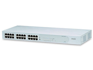 Hub 3Com® SuperStack® 3 Baseline Dual Speed de 24-Puertos 10/100