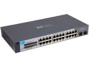 Switch HP 1410-24G de 22 Puertos 10/100/1000 Mbps y 2 Puertos de doble ...