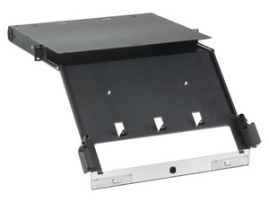 Panel de Distribución de Fibra óptica Panduit FCE1U, 1U, 4 Paneles.