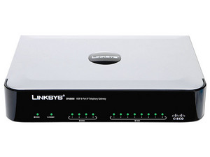 Cisco SPA8000 Telephony Gateway de 8 puertos IP.