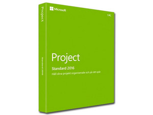 Microsoft Project Standard 2016 (32-64 Bits), DVD, versión en español.